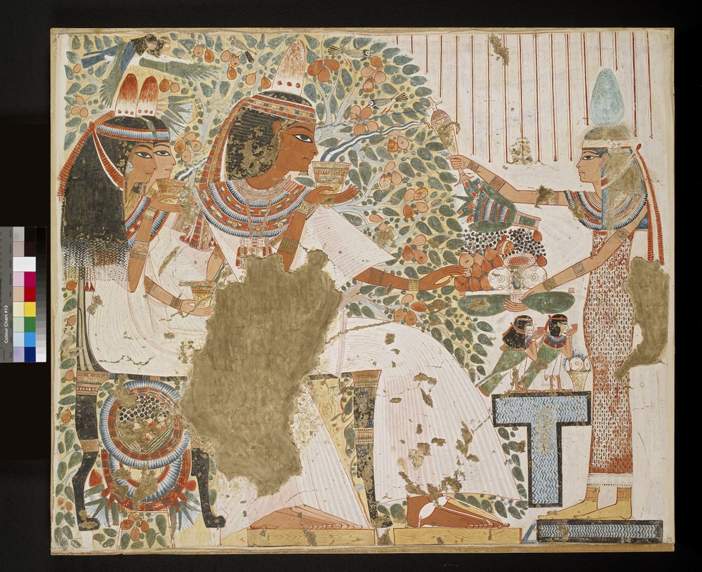 Shrine erected by Pharaoh Taharqa in the court of the Temple of Amun ...