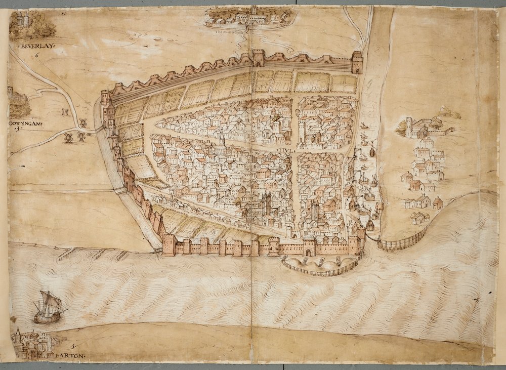 A 16th Century Representation of the Town of Hull