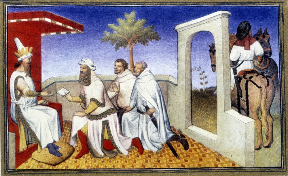 How the Great Khan Handed Over to the Polo Brothers the Command Tablets ...