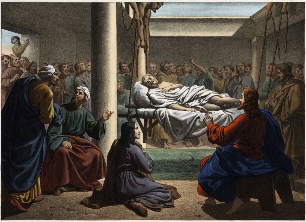 jesus healing the paralytic at bethesda bible verse