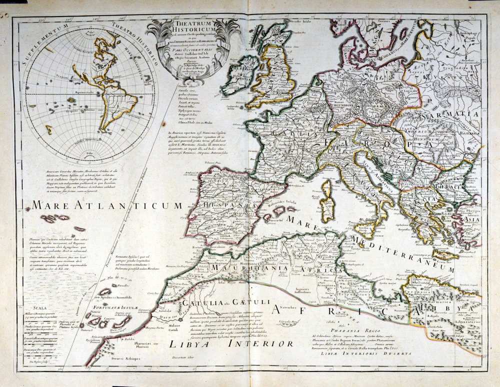 Seventeenth Century Maps Of Europe