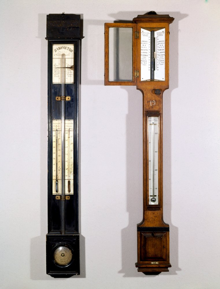 Model of 19th Century Mercury Barometers by Unknown artist