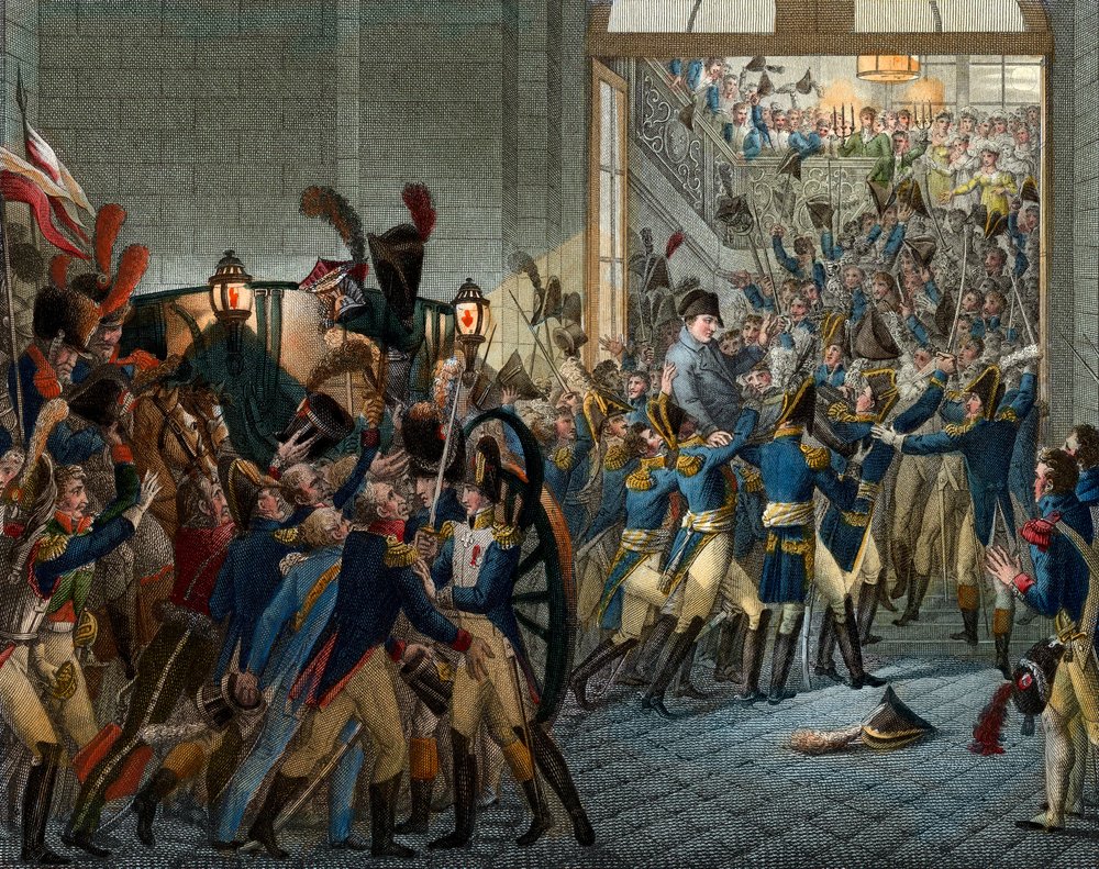 One hundred days: Napoleon Bonaparte returned from his exile on the ...