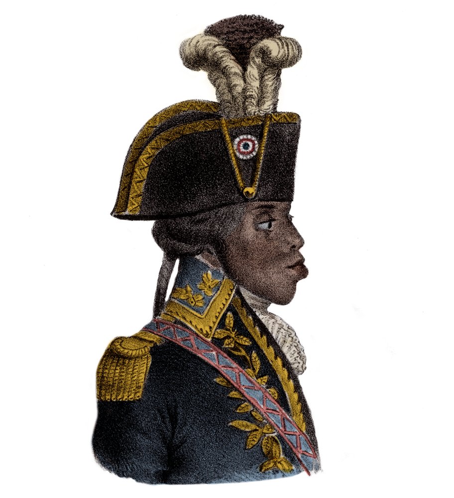 Pierre Dominique Toussaint L'Ouverture Haitian general and liberator ...