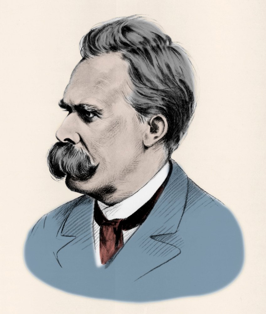 Portrait of Friedrich Nietzsche (1844-1900), German Philosopher