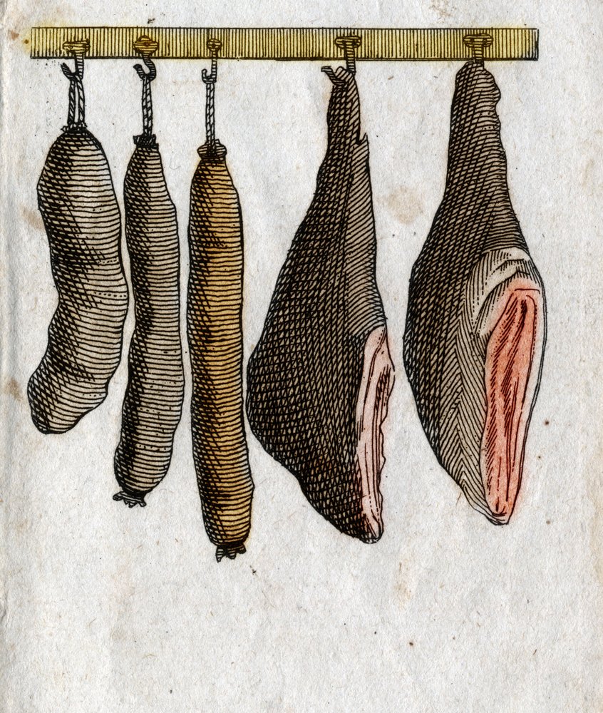 hanging meat hooks