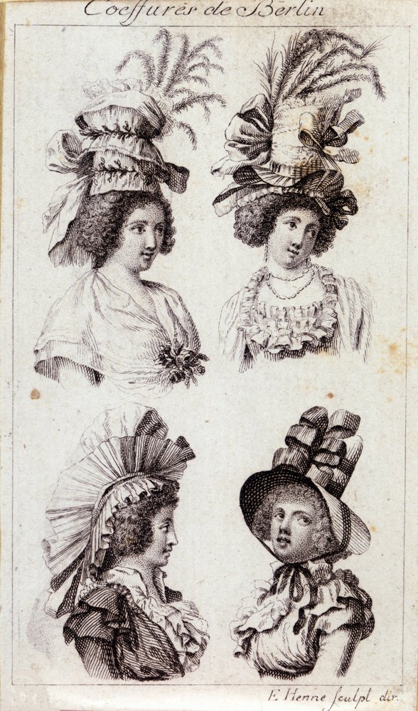 rococo era hats