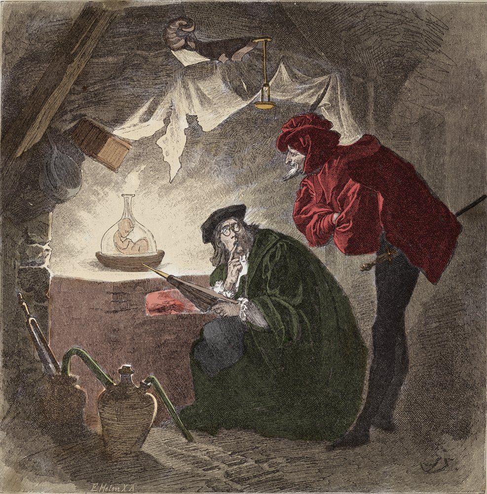 Was Schließt Faust Mit Mephisto