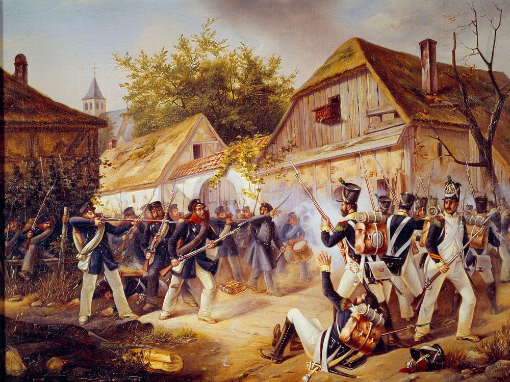 The Surrender of the Troops of Vandamme at the Battle of Culm on August ...