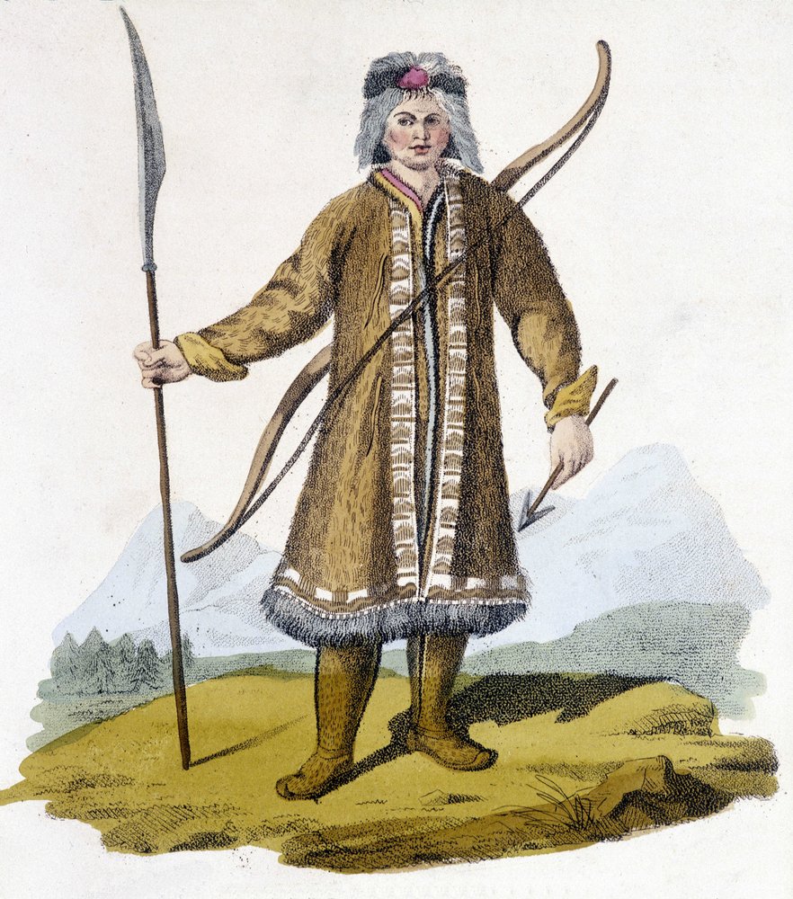 Russian hunter by Unknown artist: Buy fine art print