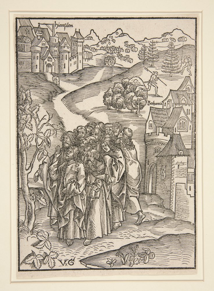 Christ Cursing the Barren Fig-Tree by Urs Graf