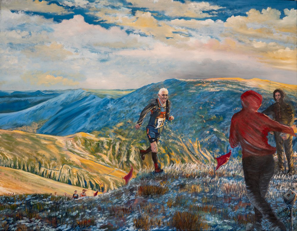 Graham at Checkpoint 5 by Vincent Alexander Booth