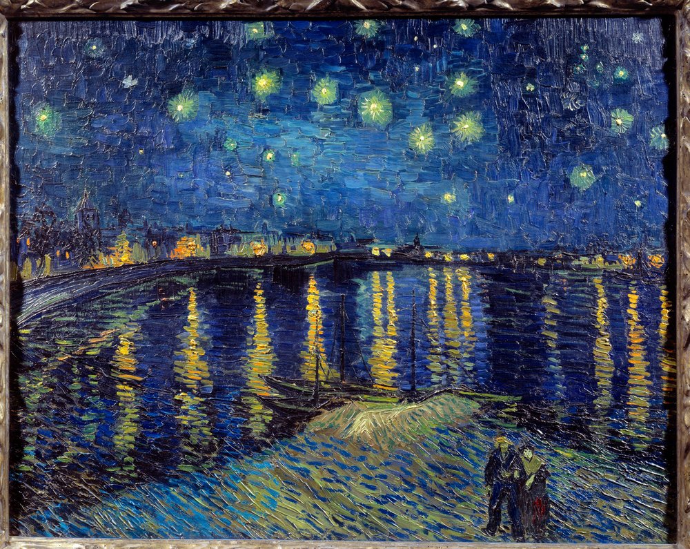 Vincent Van Gogh Starry Night Original Painting