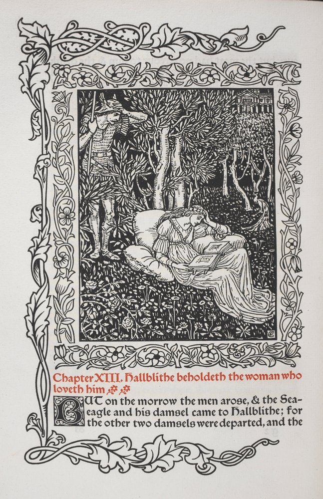 Chapter XIII. Hallblithe Beholdeth the Woman Who Loveth Him.