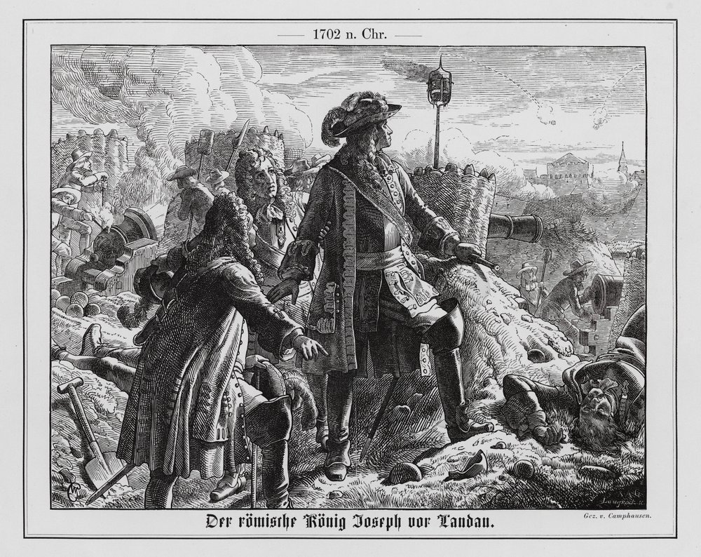 Archduke Joseph of Austria at the Siege of Landau