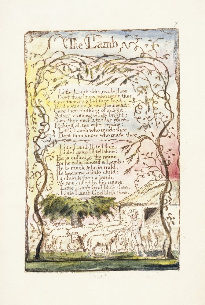 William Blake The Lamb