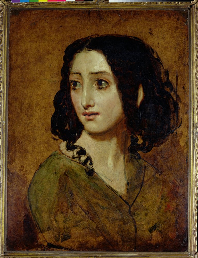 Study of Mlle Rachel by William Etty: Buy fine art print