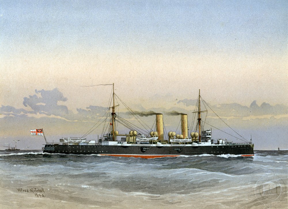 HMS Blenheim, Royal Navy 1st Class Cruiser