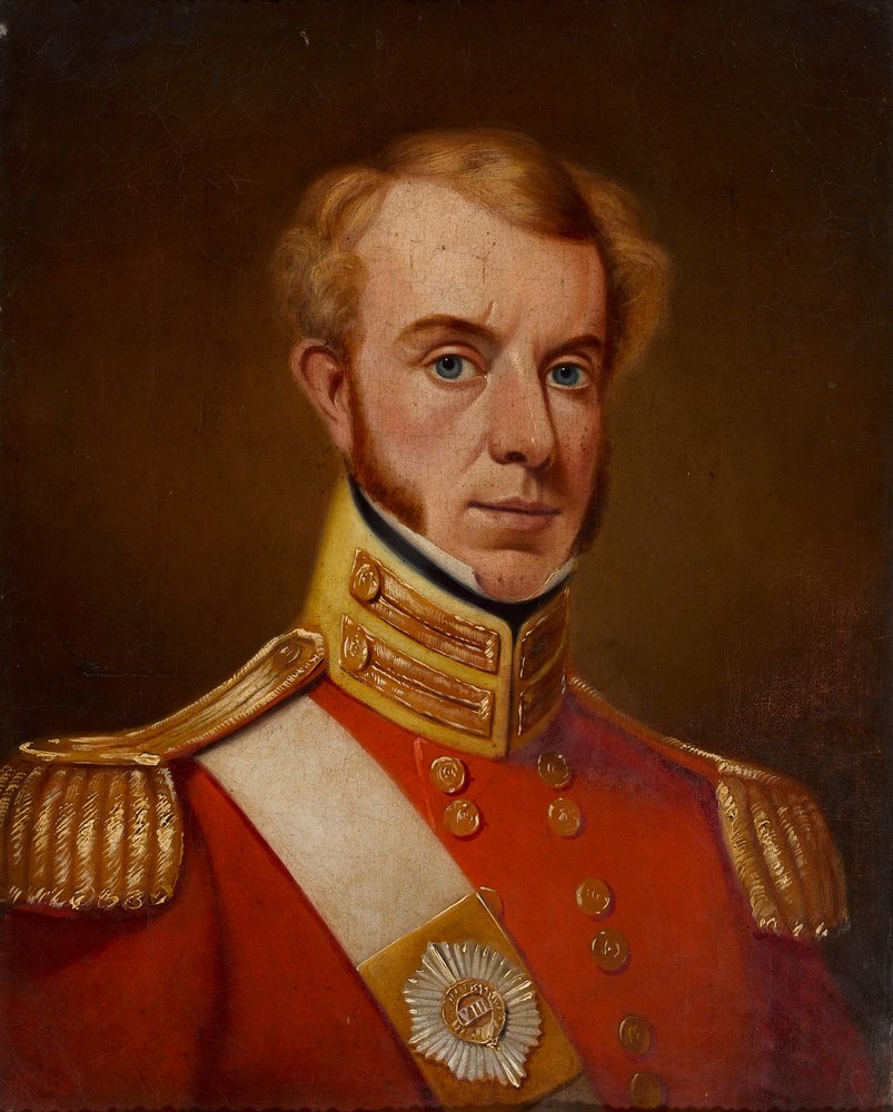 Lieutenant (later Lieutenant-Colonel) George Talbot, 8th Bengal Native ...