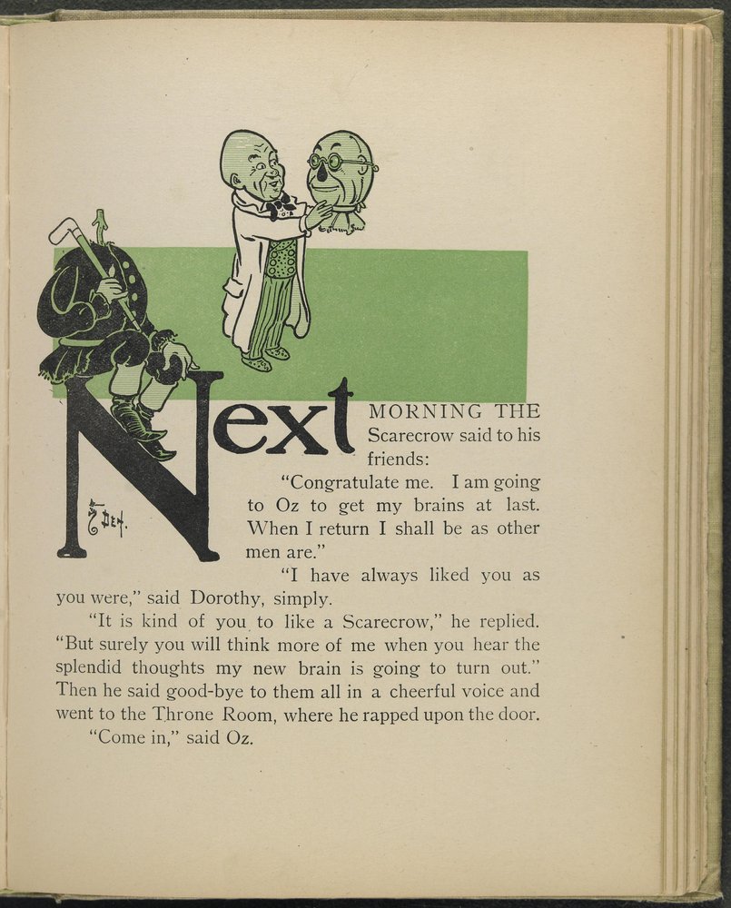 Illustration from "The Wonderful Wizard of Oz"