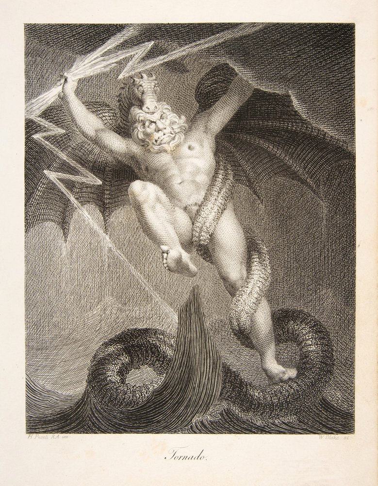 Tornado, published 1795 by William and Fuseli Henry Blake