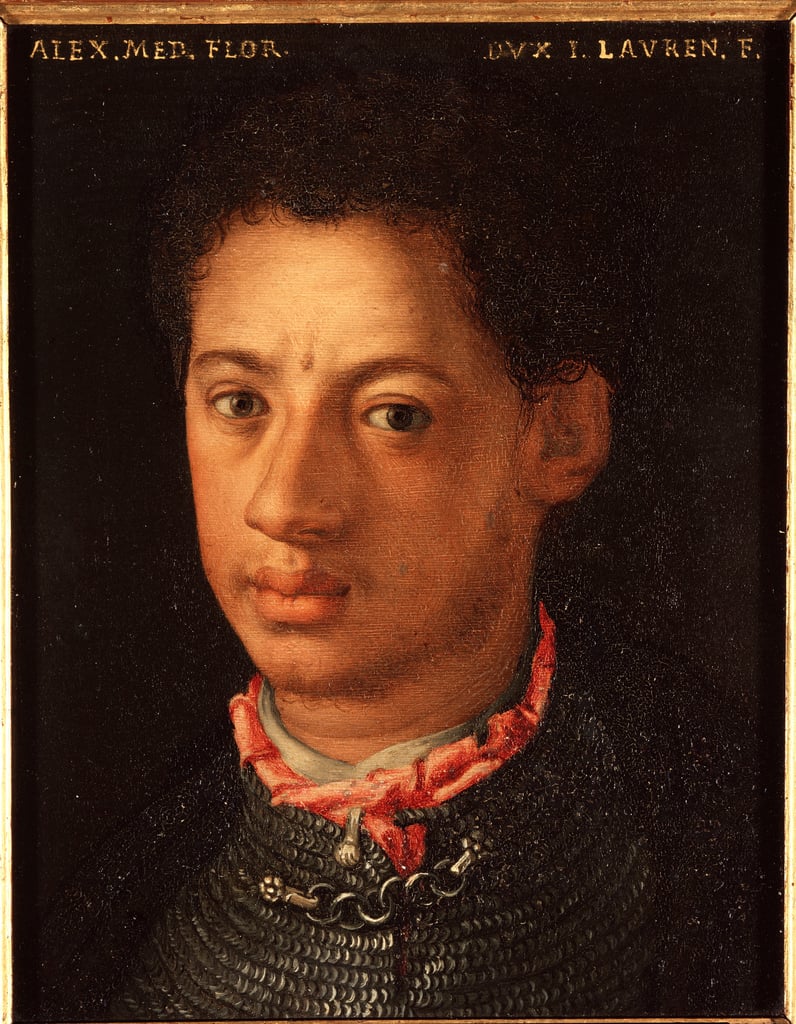 Portrait of Alessandro de Medici (Alexander of Medici called the Moor ...