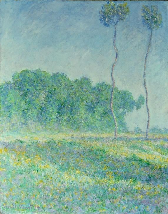 Spring landscape by Claude Monet: Buy fine art print