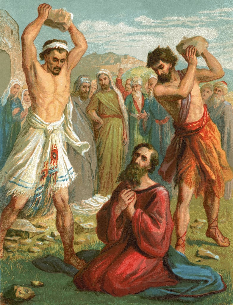 The Bible In Paintings: ️ STEPHEN PREACHES, THEN IS STONED TO DEATH—JESUS’ FIRST MARTYR ️ Part 3