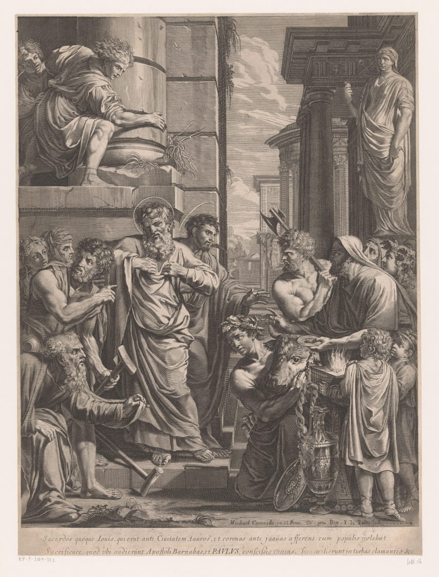 The Bible In Paintings: ️ PAUL & BARNABAS PREACHING, HEALING AND ...