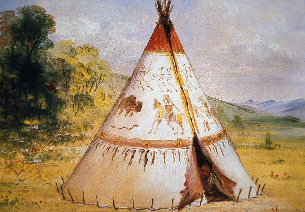 Apache Indian Tribe Teepee