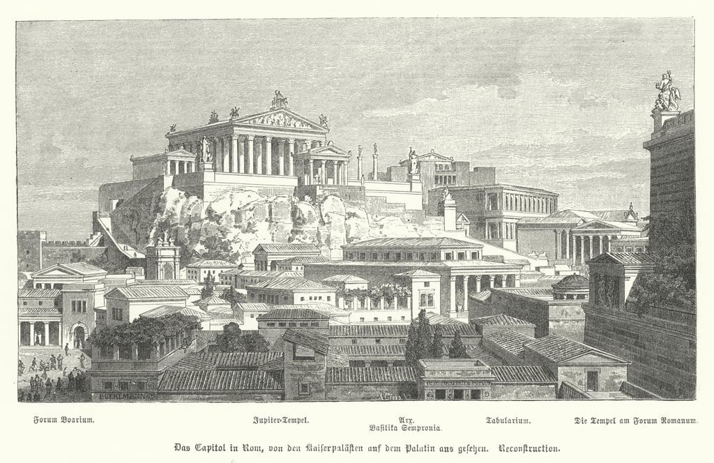 Ancient Rome Capitol Building