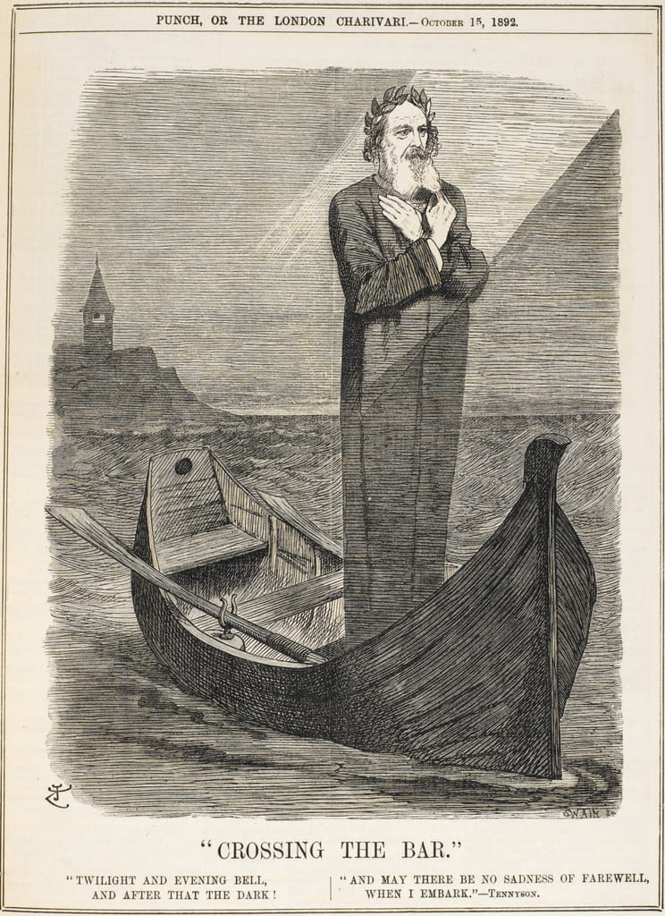 'Crossing the Bar' became one of Alfred, Lord Tennyson's most famous ...