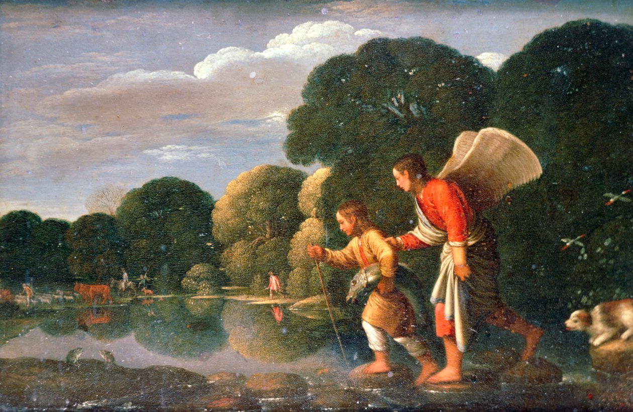 Tobias and Angel by Adam Elsheimer: Buy fine art print