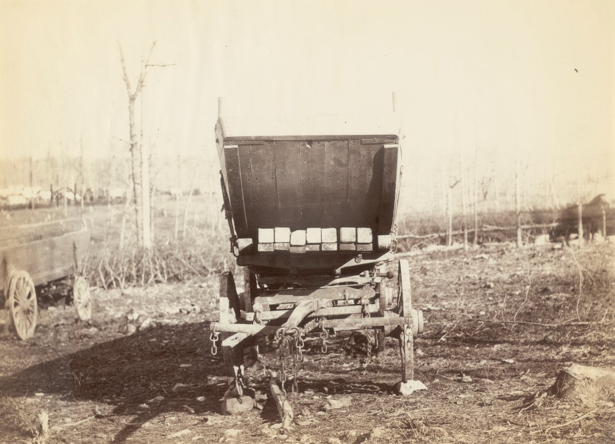 Untitled, [Field Telegraph Battery Wagon]