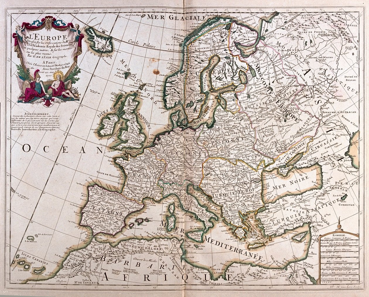 Europe - by A by Alexis-Hubert Jaillot: Buy fine art prints