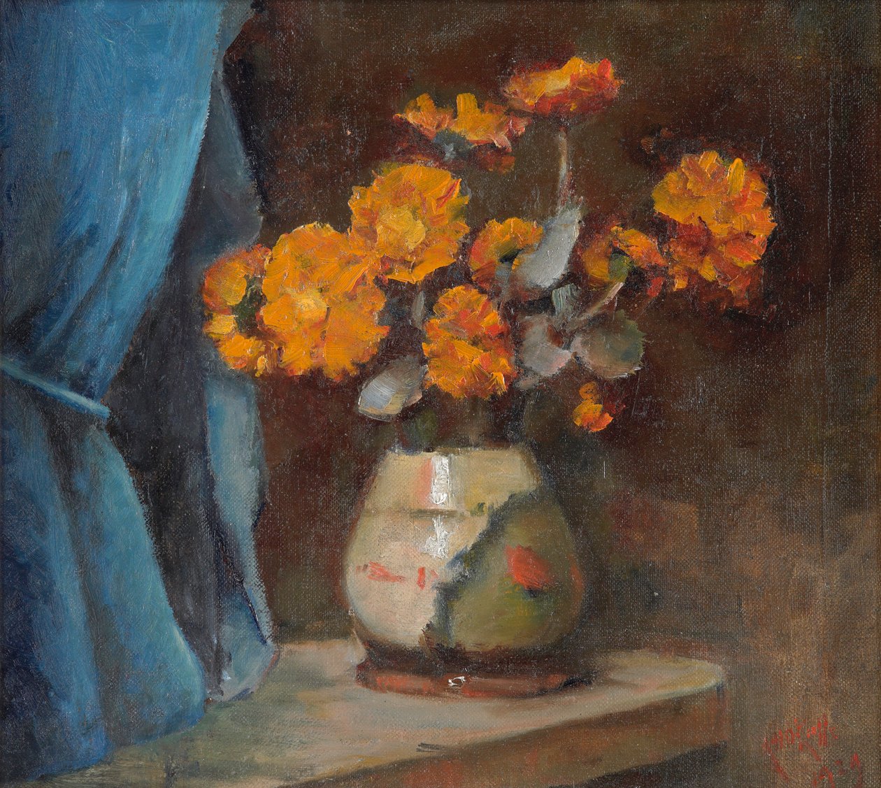 The Broken Vase by Alfred Henry O Keefe: Fine art print
