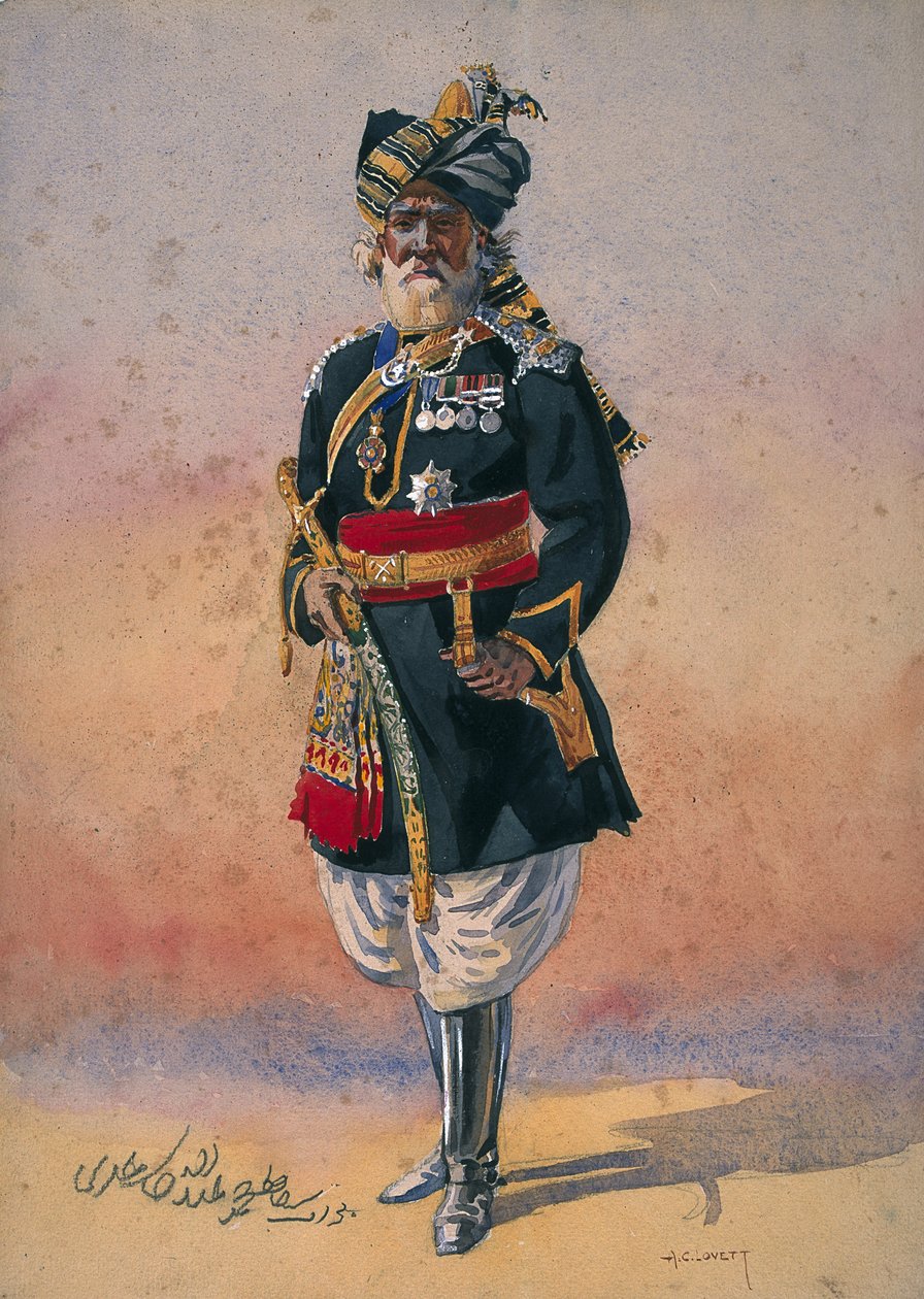 Honorary Native Commandment Nawab Sir Hafiz Muhammad Abdullah Khan ...
