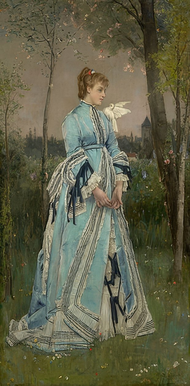Spring by Alfred Emile Stevens: Buy fine art print