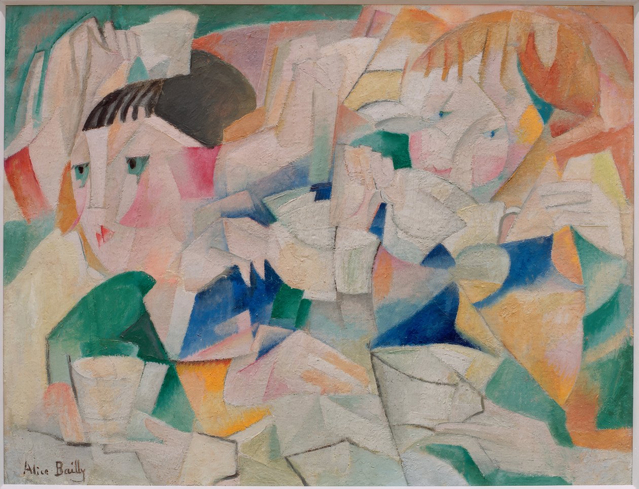 The Tea by Alice Bailly: Highest-quality art reproduction