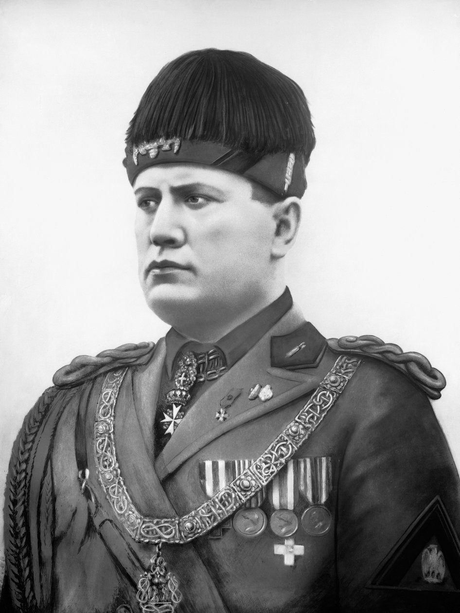 Benito Mussolini by Fratelli Alinari: Buy fine art print