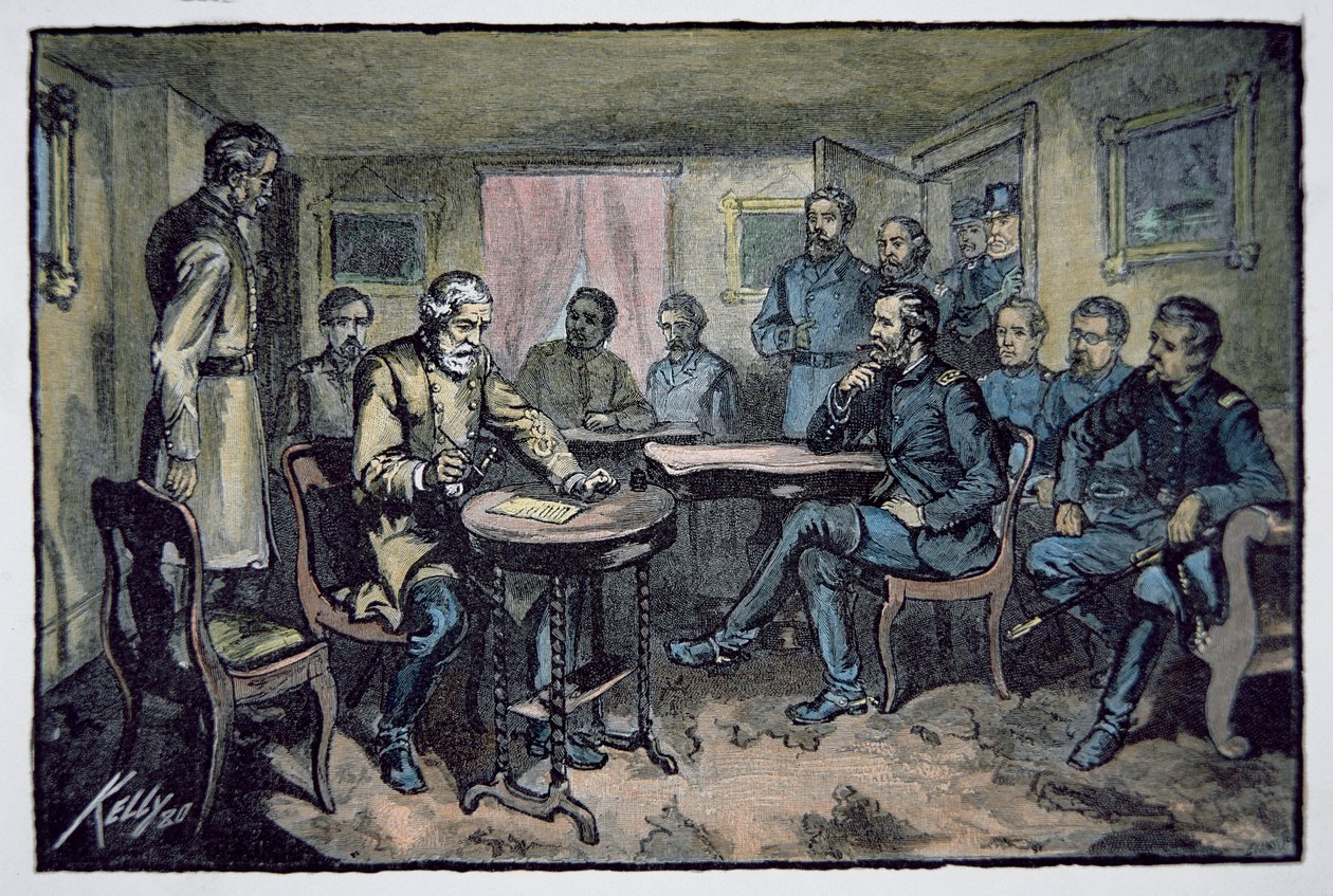 General Robert E Lee Surrenders Surrender At Appomattox | National