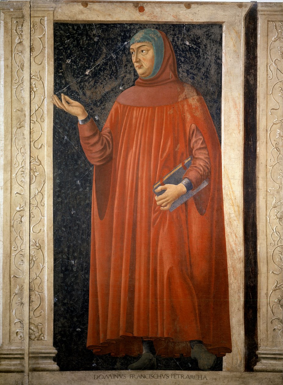 Francesco Petrarch Paintings Image Of Portrait Of Francesco Petrarca