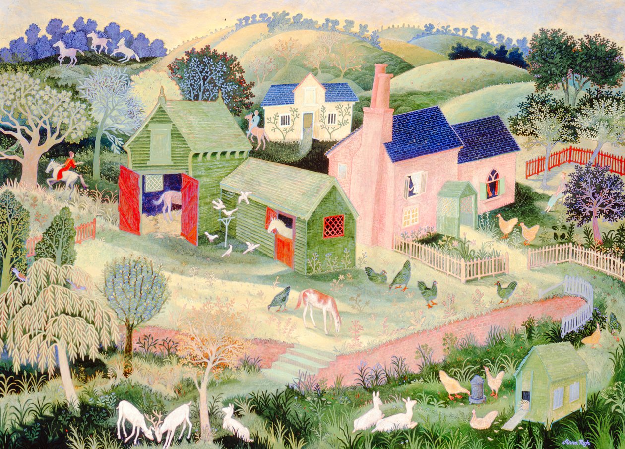 Ha ha by Anna Pugh: Highest-quality art reproduction
