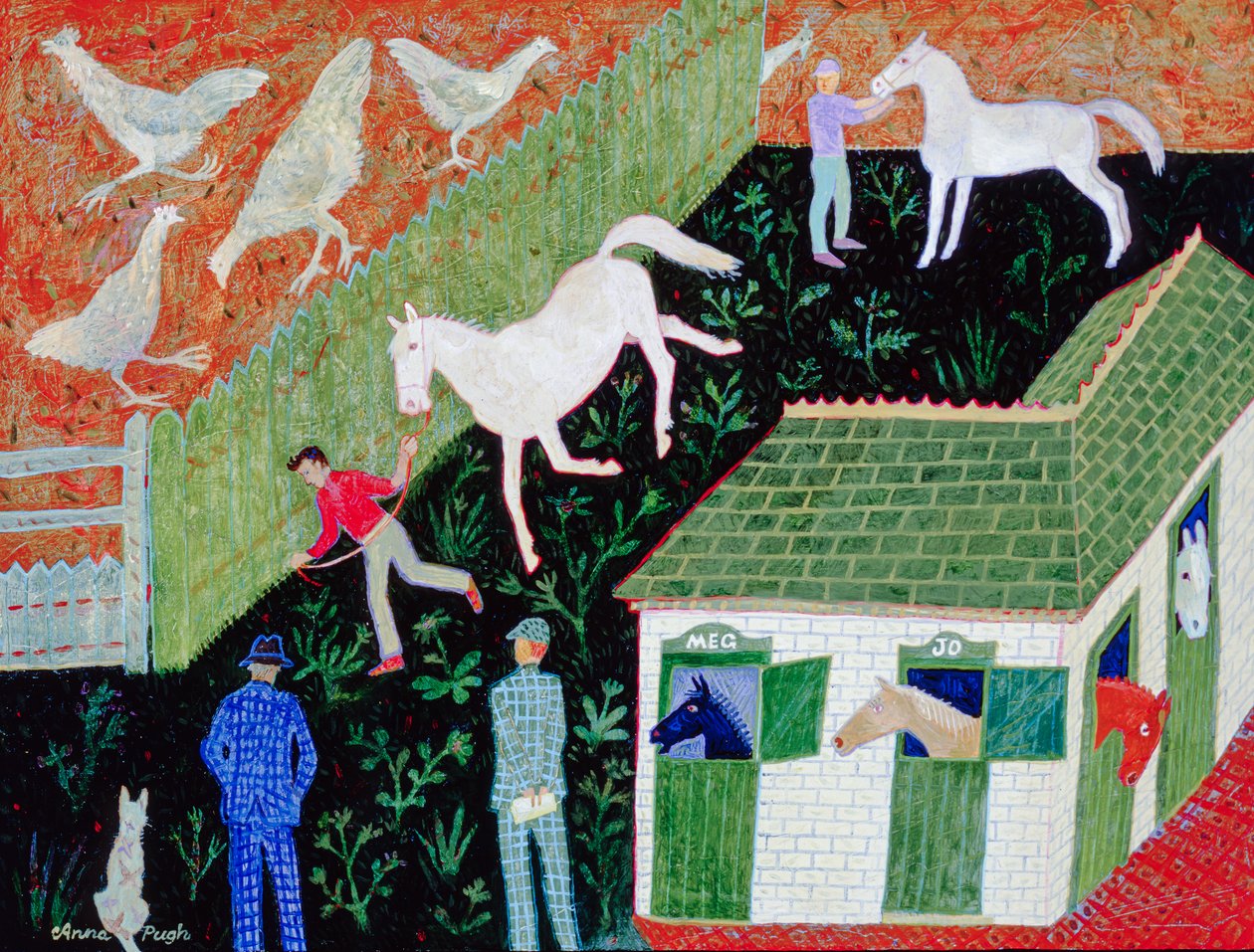 Newcomers by Anna Pugh: Highest-quality art reproduction