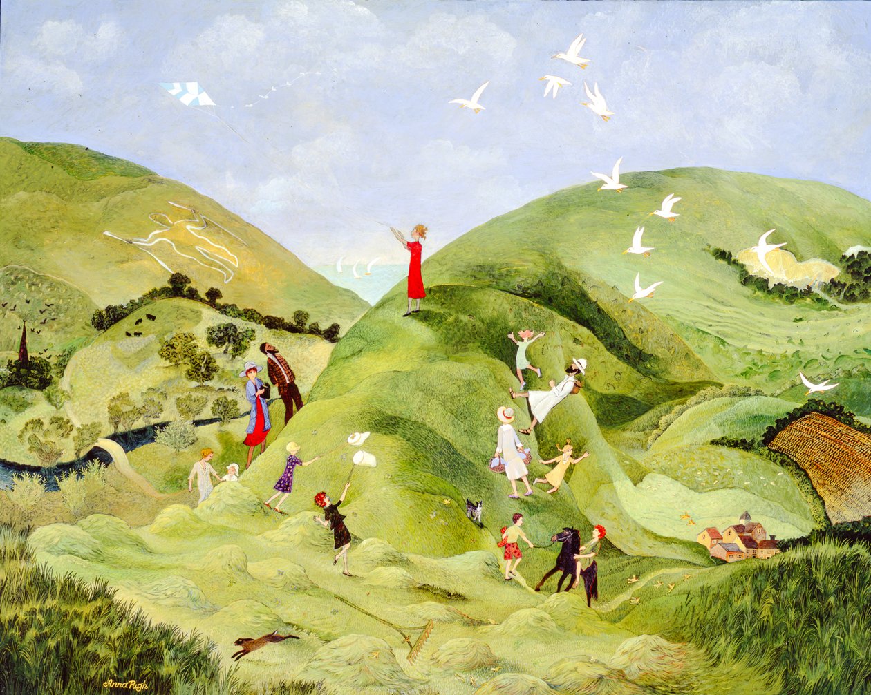 Planned Picnic by Anna Pugh: High-quality fine art print