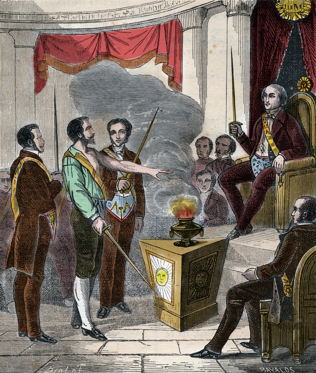 Freemason Initiation Freemason Ritual Video The AIF Memorial Lodge