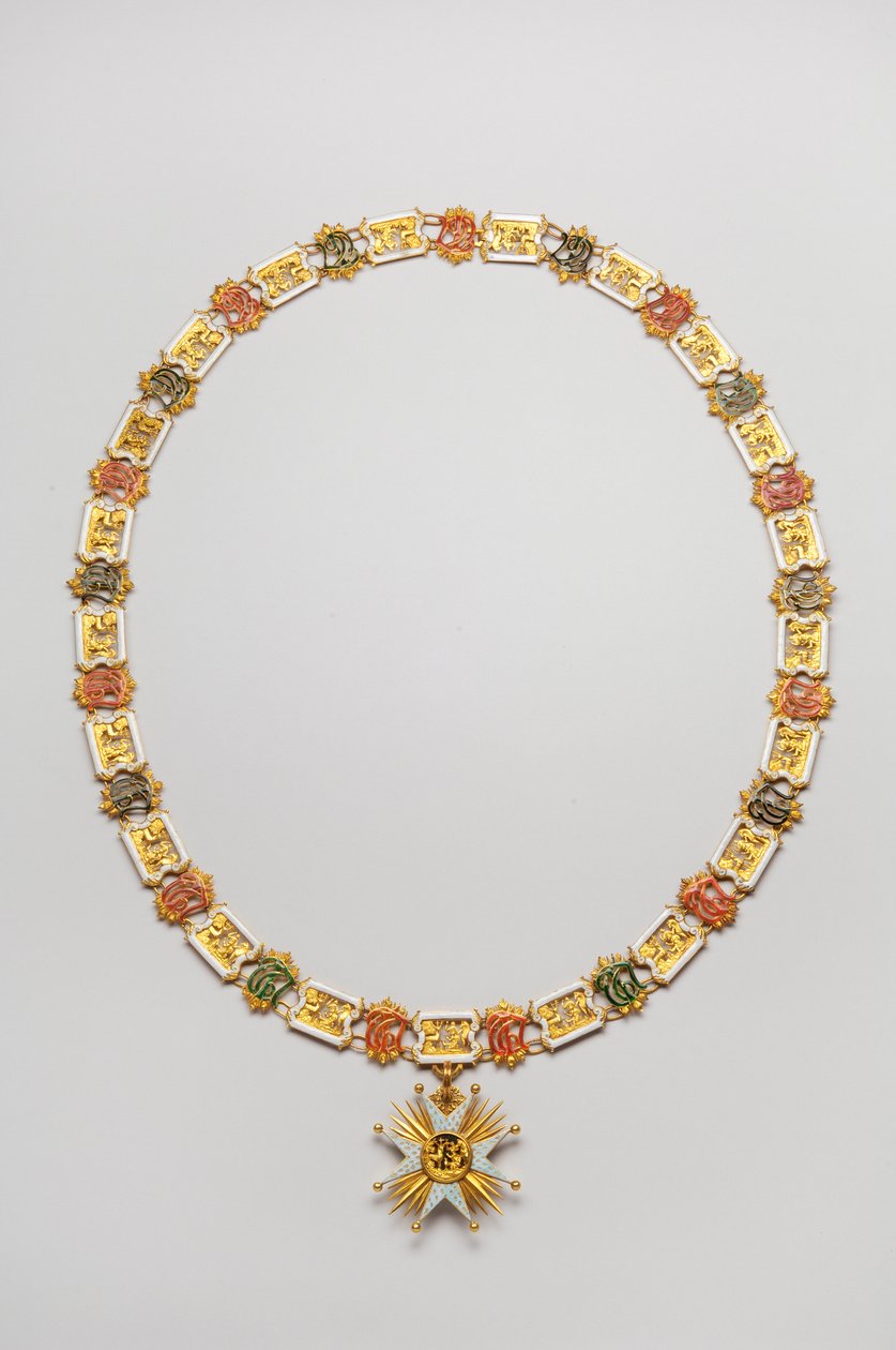 Kingdom of Bavaria - Order of Saint Hubert: Necklace Worn by Luitpold ...