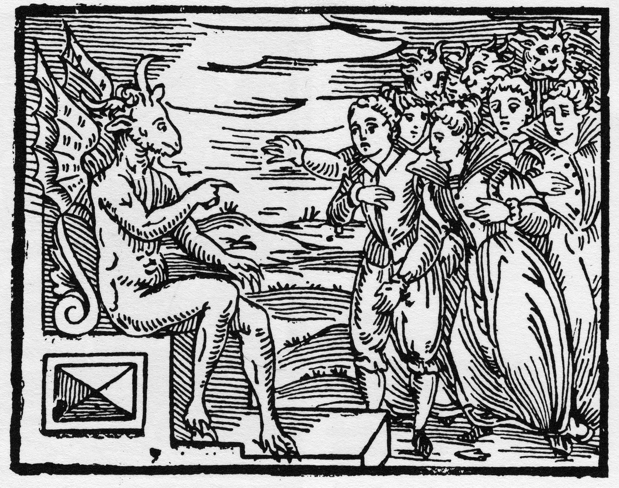 Images De Satan Satan Extracts A Pact From His New Followers,