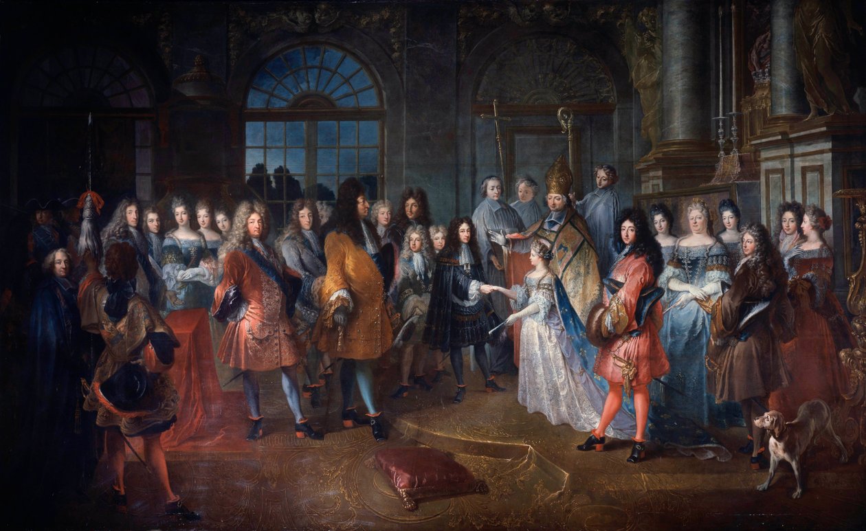 Marriage of Louis de France Duke of Burgundy and Marie Adelaide of ...