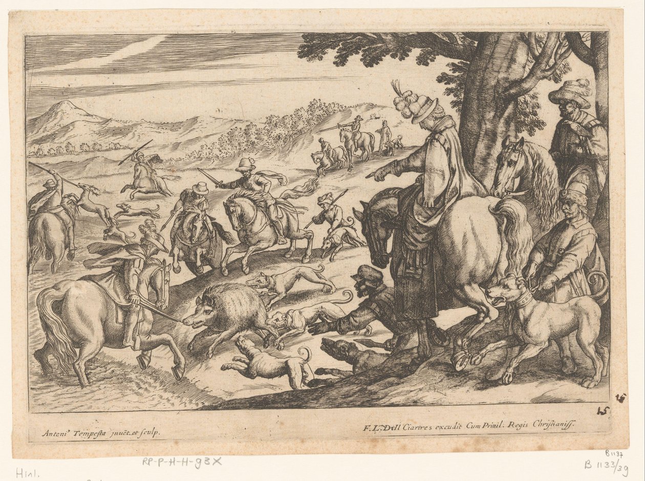 Hunting Boar and Deer (Hunting Scenes Part 5 series)